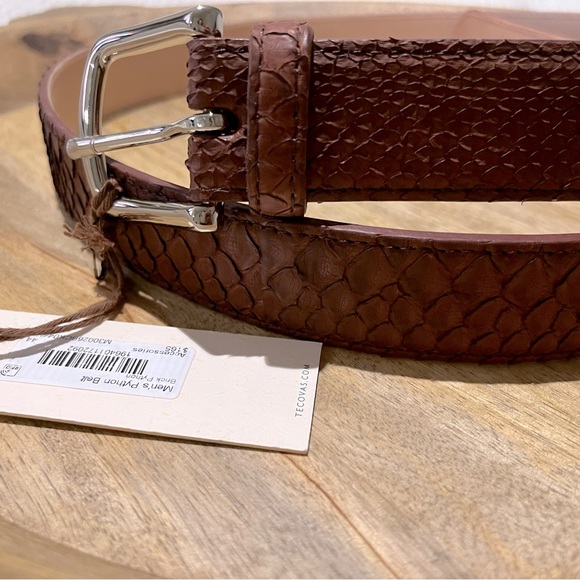 Tecovas | Accessories | Tecovas Python Belt | Poshmark